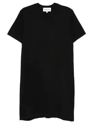 ERIC BOMPARD Short-Sleeve Midi Dress