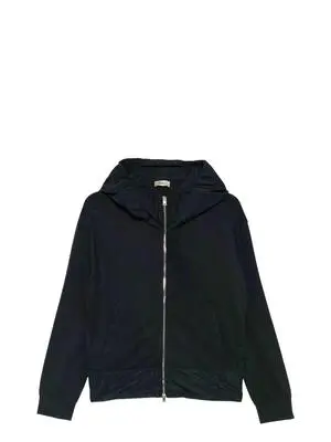 Herno Hooded Zip Jacket - Blue