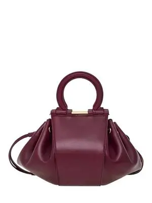 FERRAGAMO Round-handle Tote Bag - Red