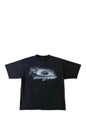 Balenciaga Logo-print T-shirt - Black