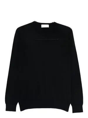 DELLA CIANA Long-Sleeve Crew Neck Sweater