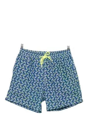 MC2 SAINT BARTH Printed Swim Shorts - Blue