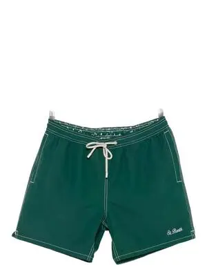 MC2 SAINT BARTH Stitching Swim Shorts - Green