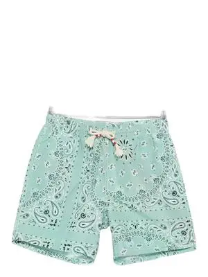 MC2 SAINT BARTH Bandana Print Swim Shorts - Green