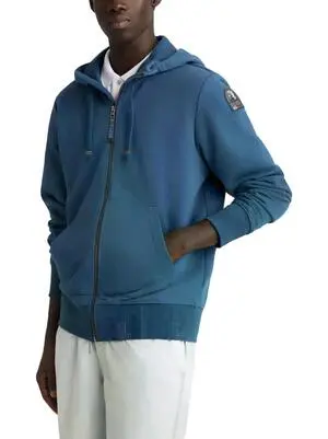 PARAJUMPERS Charlie Easy Kangaroo Pocket Hoodie - Blue