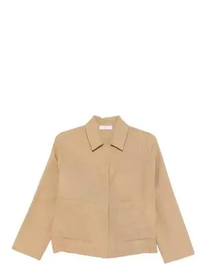 WHYCI Front-pocket Jacket - Neutrals
