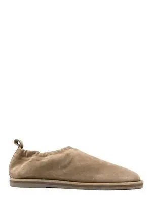 STUDIO NICHOLSON Studio Nicholson Elastic-Back Suede Slippers