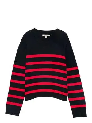 BARBOUR Striped Crew Neck Sweater