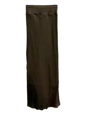 Rick Owens Maxi Skirt - Brown