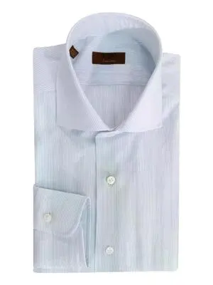 BARBA NAPOLI Striped Shirt - Blue