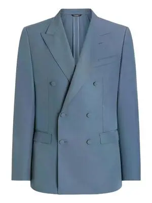 Dolce & Gabbana Double-breasted Blazer - Blue