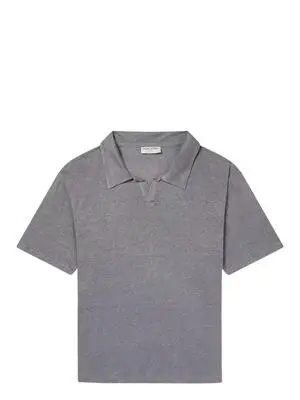 Officine Générale Simon Polo Shirt - Grey