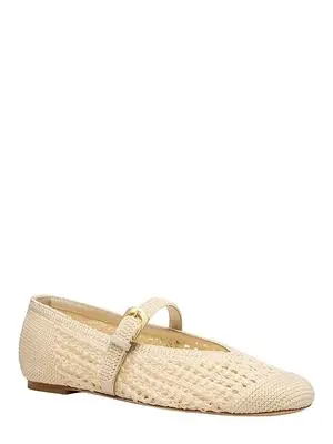 STUART WEITZMAN Leora Mary Jane Flats - Chalk