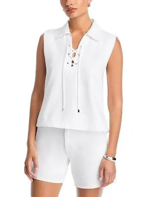 RAG & BONE Fiona Lace Up Shirt