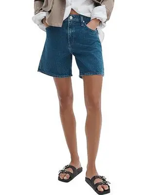 Rag & Bone Kaia Denim Shorts - Cornflower