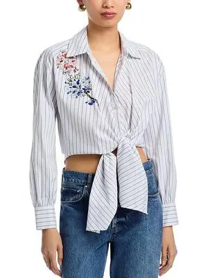 Cinq À Sept Twilight Spark Marianna Blouse - White/corn