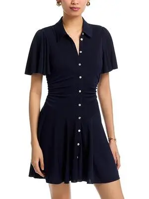 Cinq À Sept Simi Shirt Dress - Navy