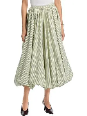Cinq À Sept Sophie Cellah Skirt - Ivory/lime