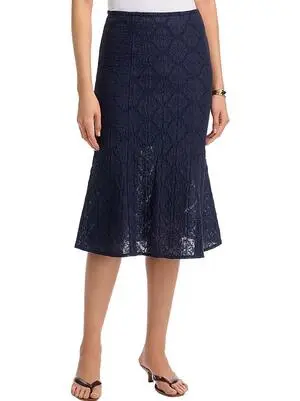 Veronica Beard Massimo Skirt - Navy