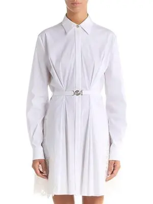 VERSACE Poplin Belted Shirt Dress