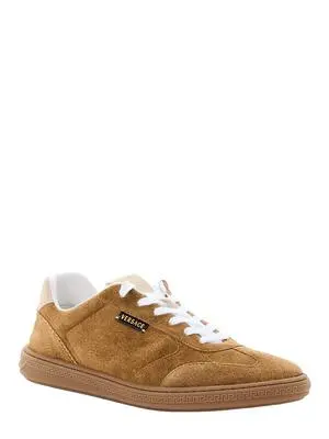 Versace Lace-up Low-top Sneakers - Whiskey