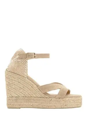 CastaÑer Castaner Bruna Espadrille Sandals With Wedge Heel Sand