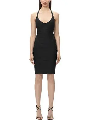 Herve Leger HERVE LEGER Sandra Dress Black