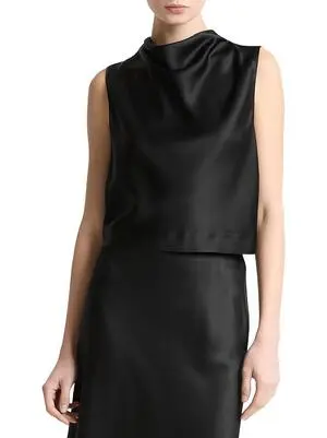 Vince Cropped Top - Black