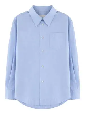 Ami Cotton Shirt - Azure