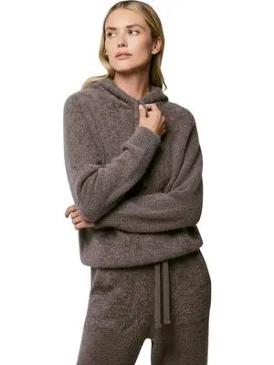 Majestic Filatures Ultra Soft Baby Alpaca Hoodie - Bison