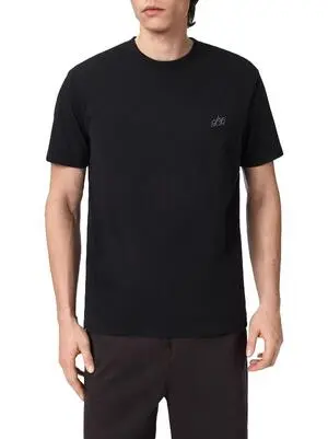 ALLSAINTS Cipher Relaxed T-shirt - Jet Black