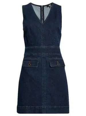 Paige Sylvia Denim Mini Dress - Ballast