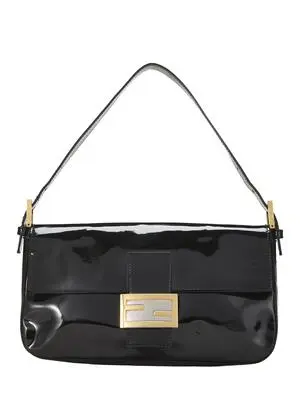 FENDI Fendi Patent Leather Baguette