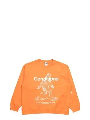 Nike Tuff Fleece Crewneck Sweatshirt - Safety Orange