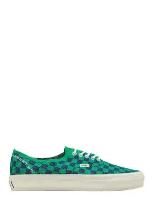VANS Lx Authentic 44 Ek Punk Checkin Sneakers - Green/navy Blue