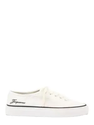 Jacquemus Fefe Lace-up Sneakers - White