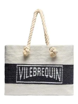 VILEBREQUIN Cotton Woven Beach Bag Binta