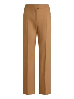 Altuzarra Wool-blend Straight-leg Pants - Brown