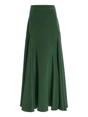 Altuzarra Elton Maxi Skirt - Green