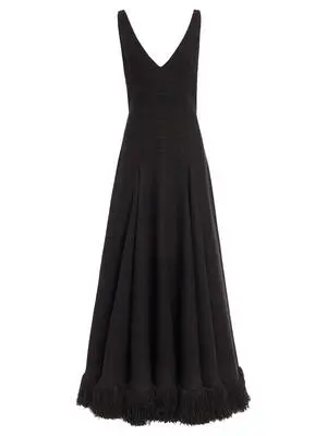ALTUZARRA Roberta Cotton-Blend Maxi Dress