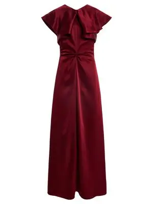 Altuzarra Alex Maxi Dress - Burgundy