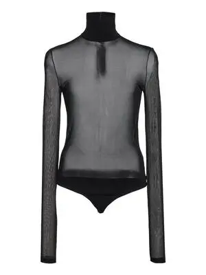 Michael Kors Turtleneck Bodysuit - Black