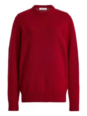 Michael Kors Crew-neck Cashmere Sweater - Red