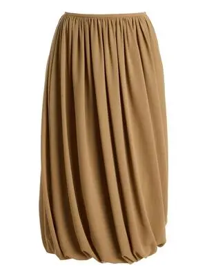 Michael Kors Virgin-wool Midi Skirt - Neutral