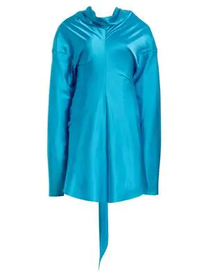 ZANKOV Alexis Silk Dress - Turquoise