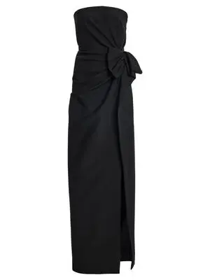 MICHAEL KORS Strapless Virgin-Wool Gown