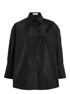 MICHAEL KORS Frayed Silk Shirt