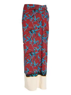 Proenza Schouler Printed Maxi Skirt - Multi