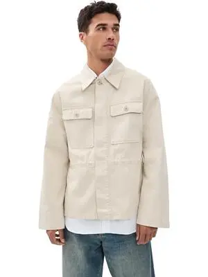 Our Legacy Cotton Unity Jacket - Pale Sand Western Gabardine