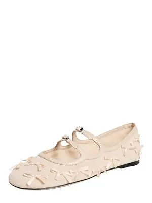 Marc Jacobs The Kiki Ballerina Flats - Beige